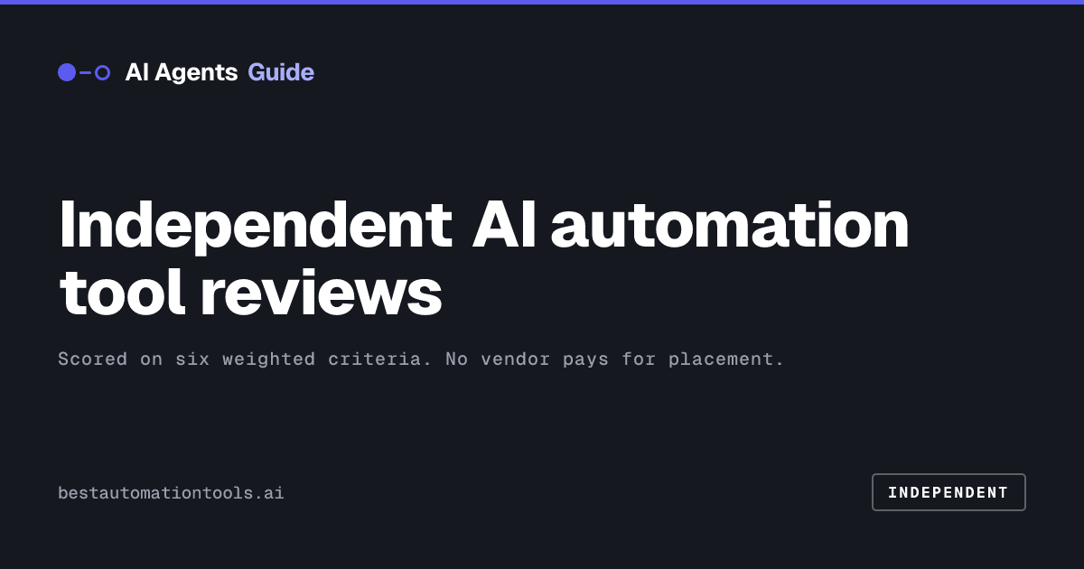 Best No-Code Automation Tools 2026: A Buyer's Guide | AI Agents Guide